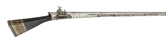 Bonhams : A Balkan 15-Bore Miquelet-Lock Gun (Paragun)