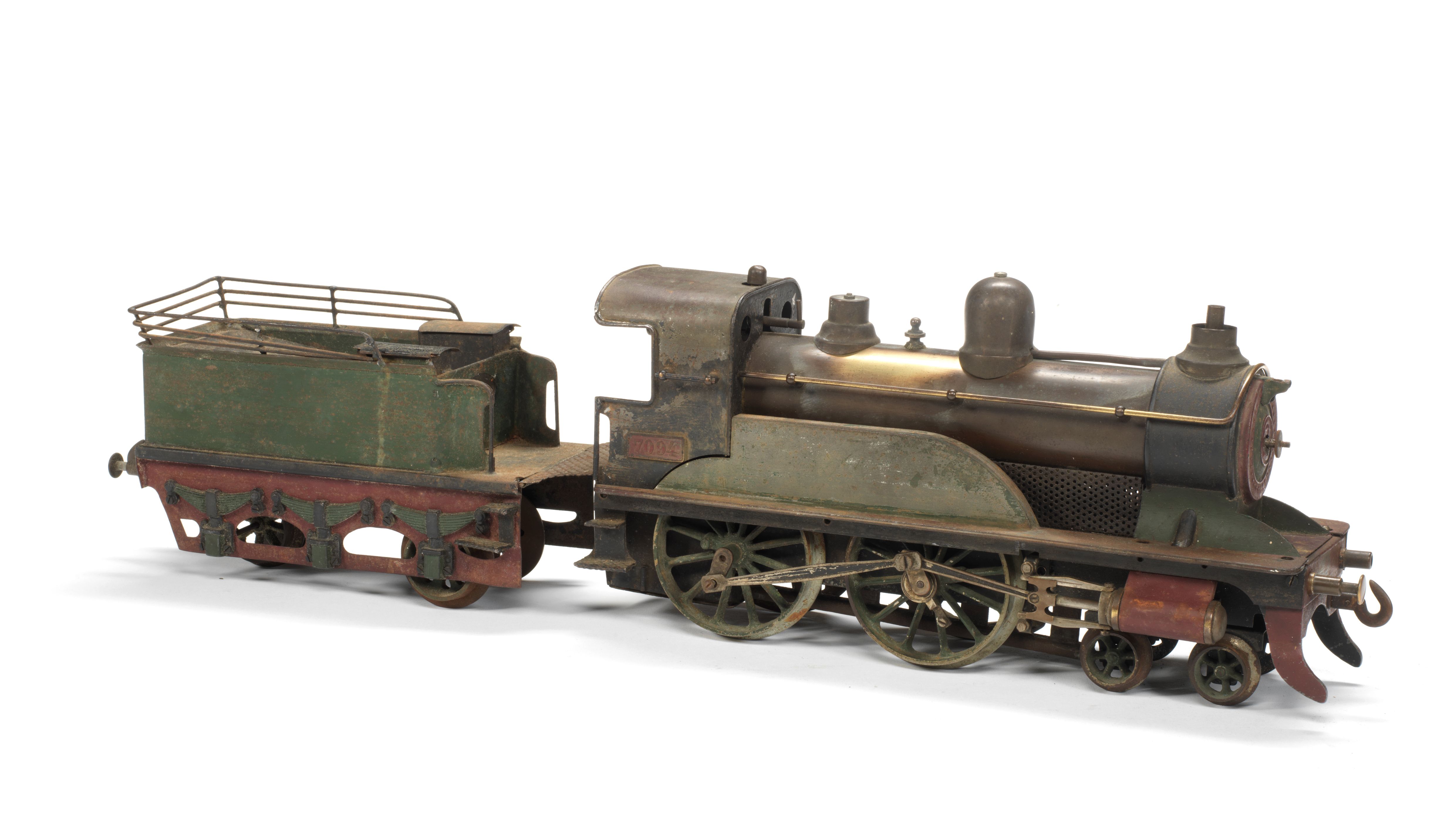 Bonhams : Bing Gauge II live steam 4-4-0 Bogie Express Locomotive No ...