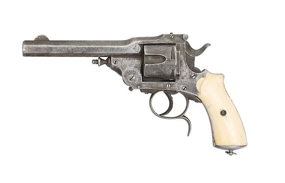 Bonhams : A Liège .500 (Probably Tranter) Copy Of A S&W First Model Six ...