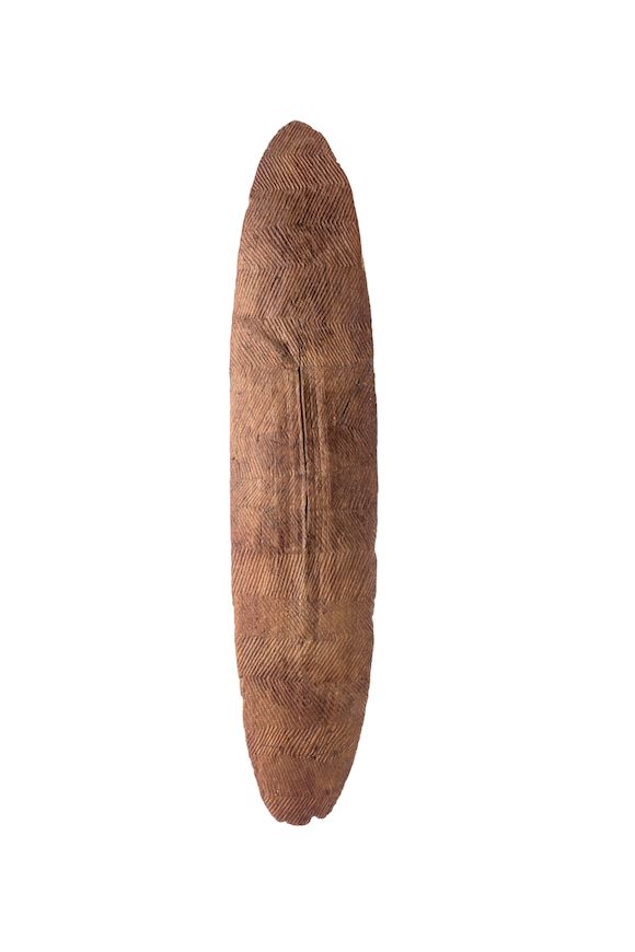 Bonhams : A Bardi Shield, Western Australia Length: 69.0cm