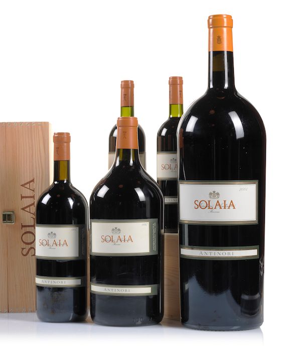 Bonhams : Solaia 1997 (6) Solaia 1997 (1 magnum) Solaia 1997 (1 double ...