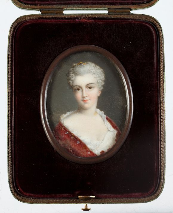 Bonhams : Louis Ami Arlaud-Jurine (Swiss, 1751-1829) A Lady, wearing ...