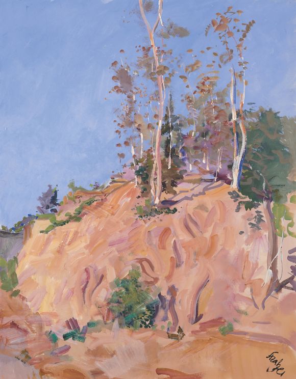 Bonhams : Roland Strasser (Austrian, 1895-1974) Landscape