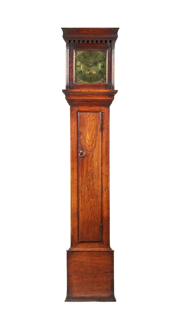 Bonhams A Mid 18th Century Brass Dial Elm Cased Thirty Hour Longcase