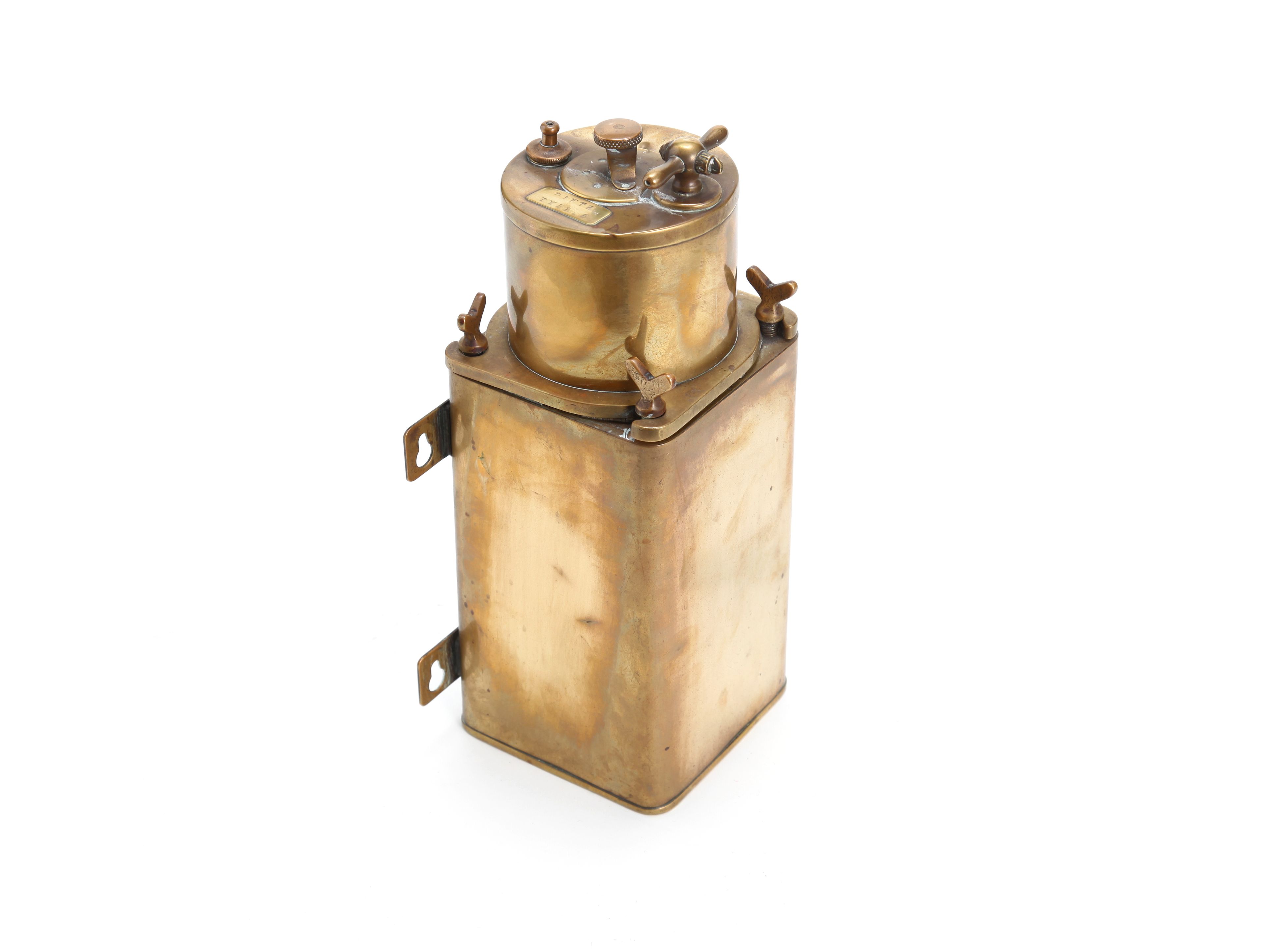 Bonhams Cars : A Dietz Type 5 acetylene lamp generator,