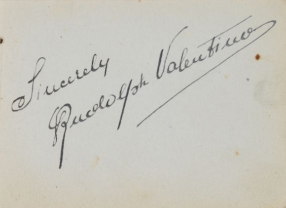 Bonhams : Silent Cinema: An autograph book containing signatures of ...