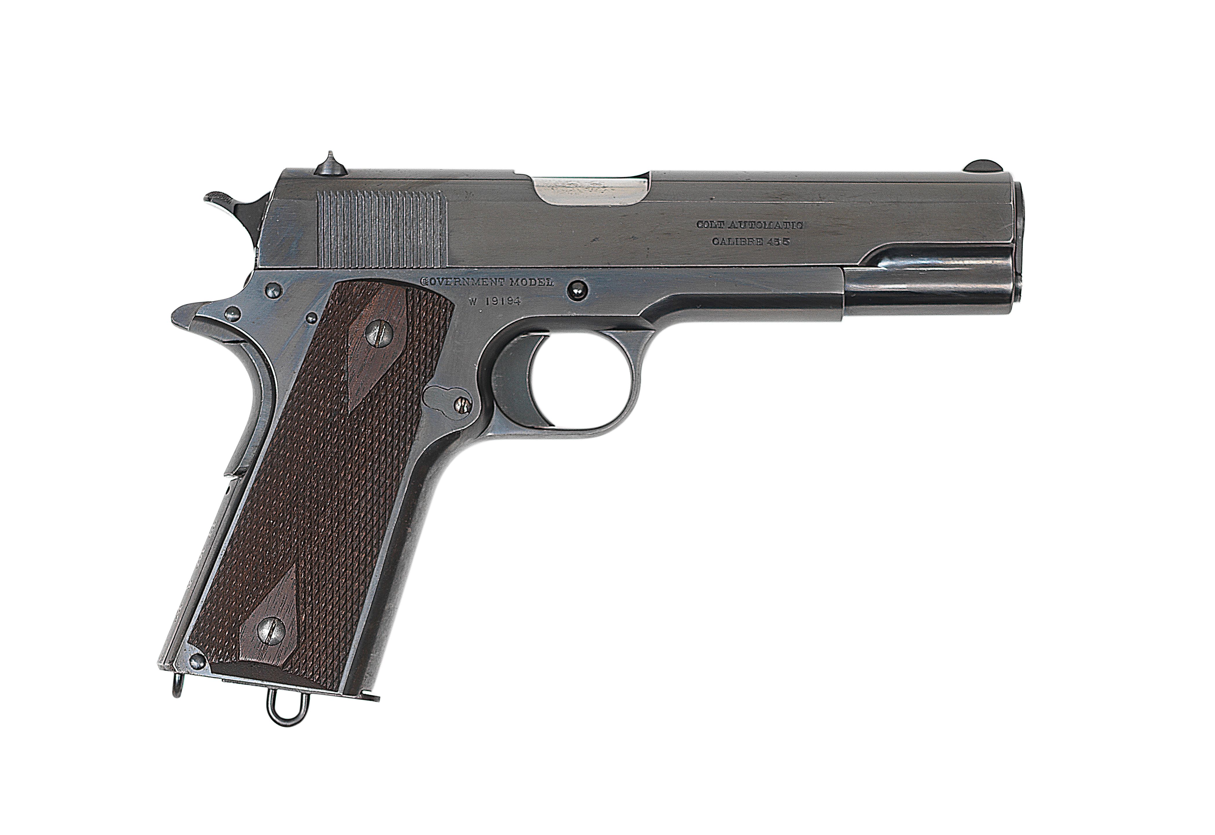 Bonhams : A fine .455 (Eley self-loading) 'Model 1911' semi-automatic ...