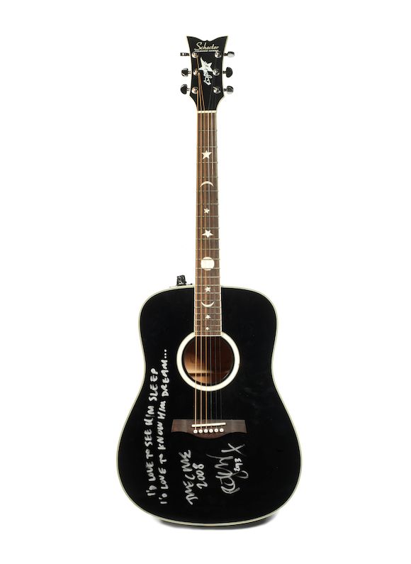 Bonhams : The Cure: A Schecter RS 1000 guitar in black gloss finish ...