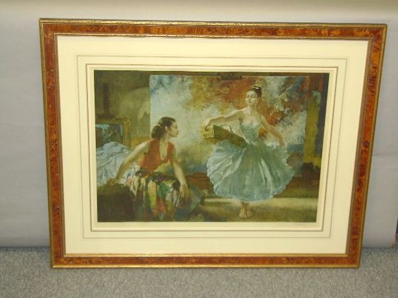 Bonhams : After Sir William Russell Flint Eve and Yasmin and an ...