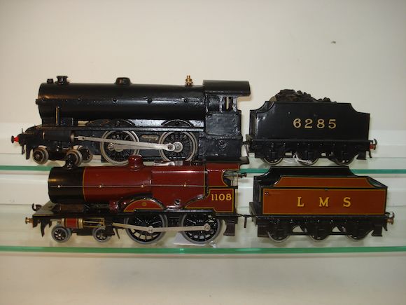 Bonhams : Bassett-Lowke c/w LMS 4-4-0 Standard Compound locomotive and ...