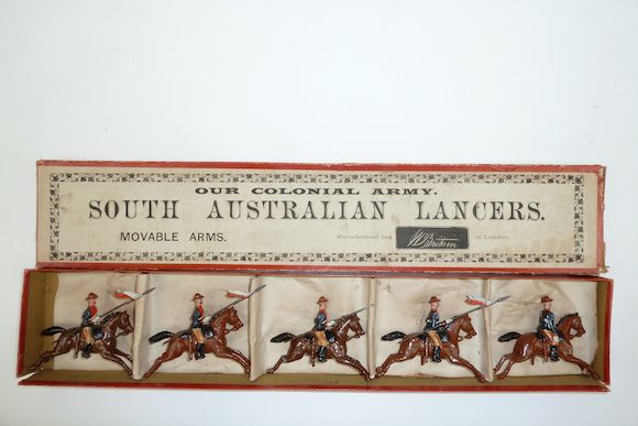 Bonhams : Britains set 49, South Australian Lancers 5