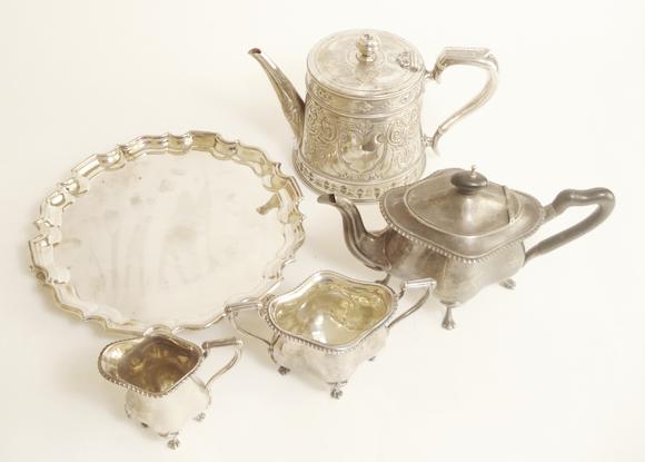 Bonhams A Small Collection Of Silver
