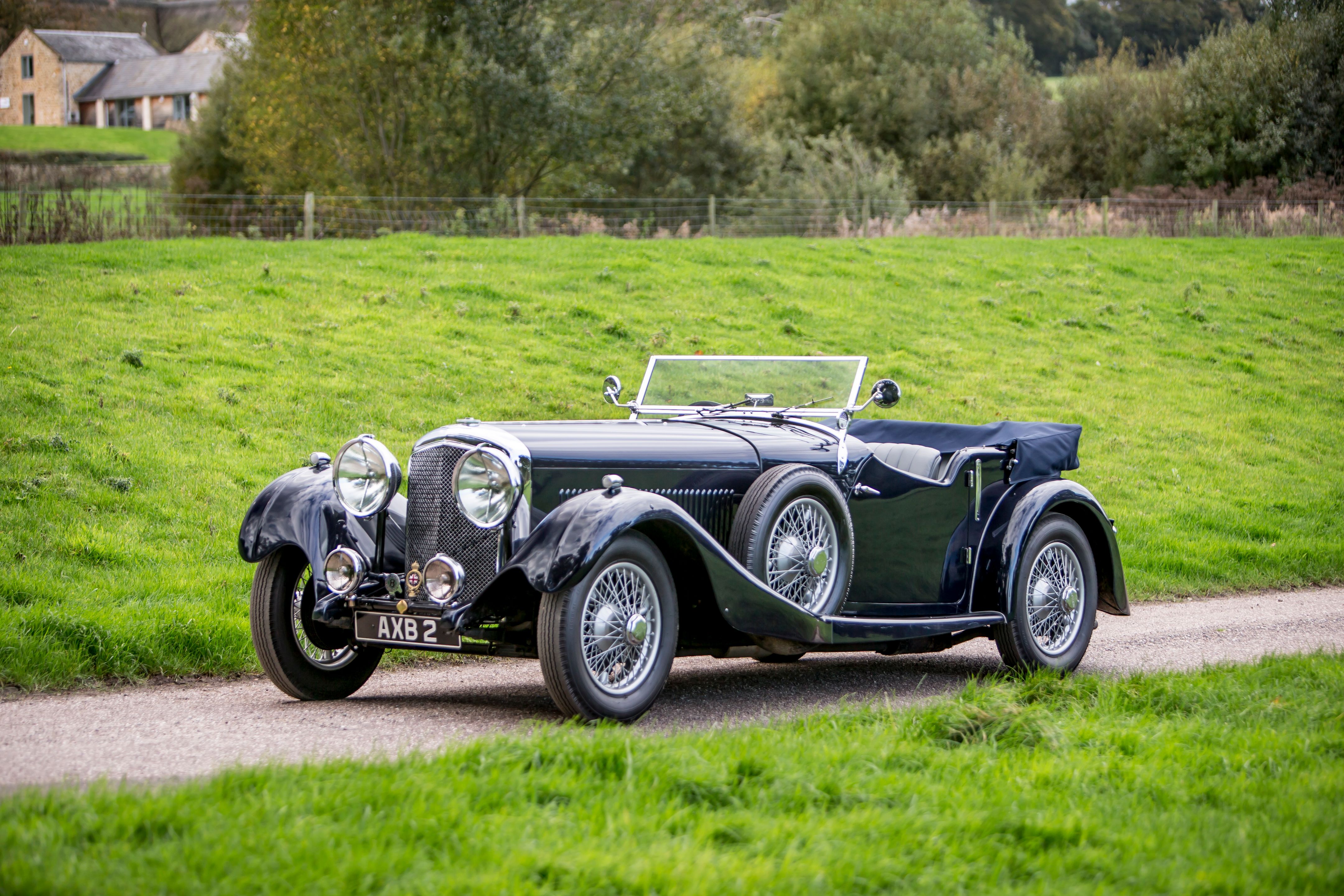 Bonhams Cars : 1934 Bentley 3½-Litre Tourer Registration no. AXB 2