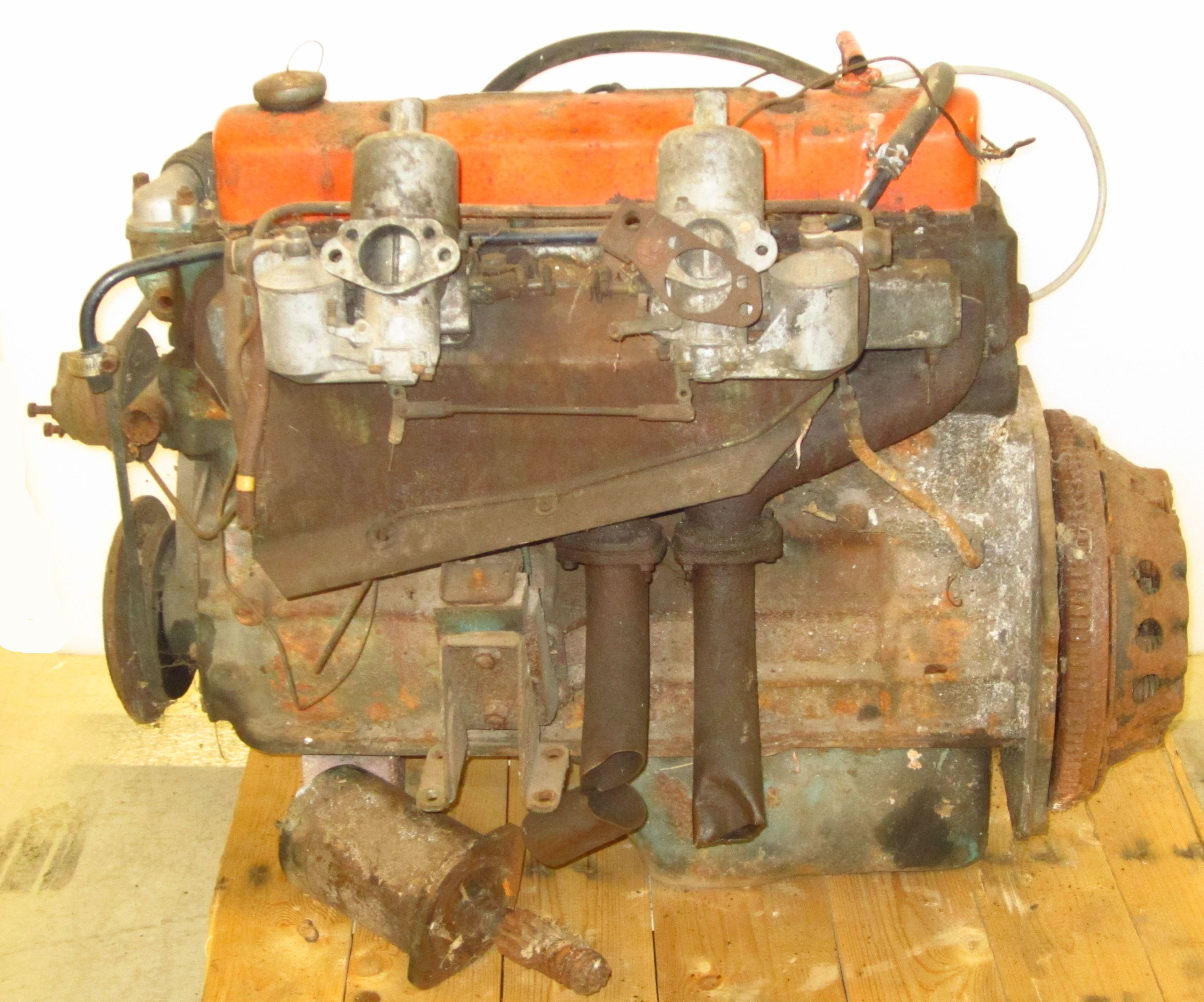 Bonhams Cars : An Austin Healey 3000 Twin Carb engine 1960-61,