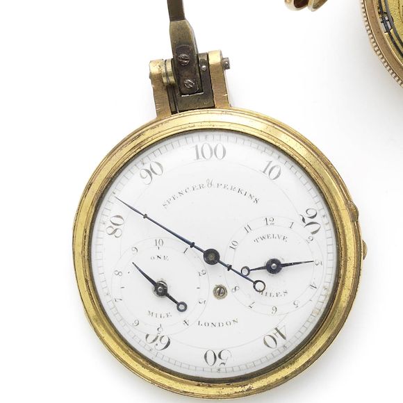 Bonhams : A lot of two late 18th century pedometers by Spencer ...