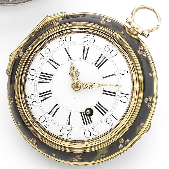 Bonhams : Jannet a Moulin. An early 18th century 22ct gold and gilt ...