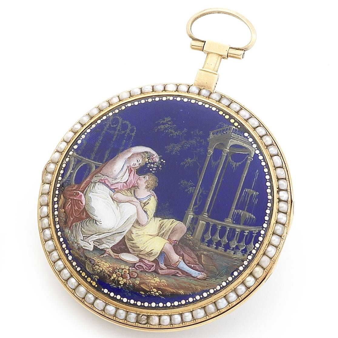 Bonhams : Guex, à Paris. A late 18th century gold, seed pearl and ...