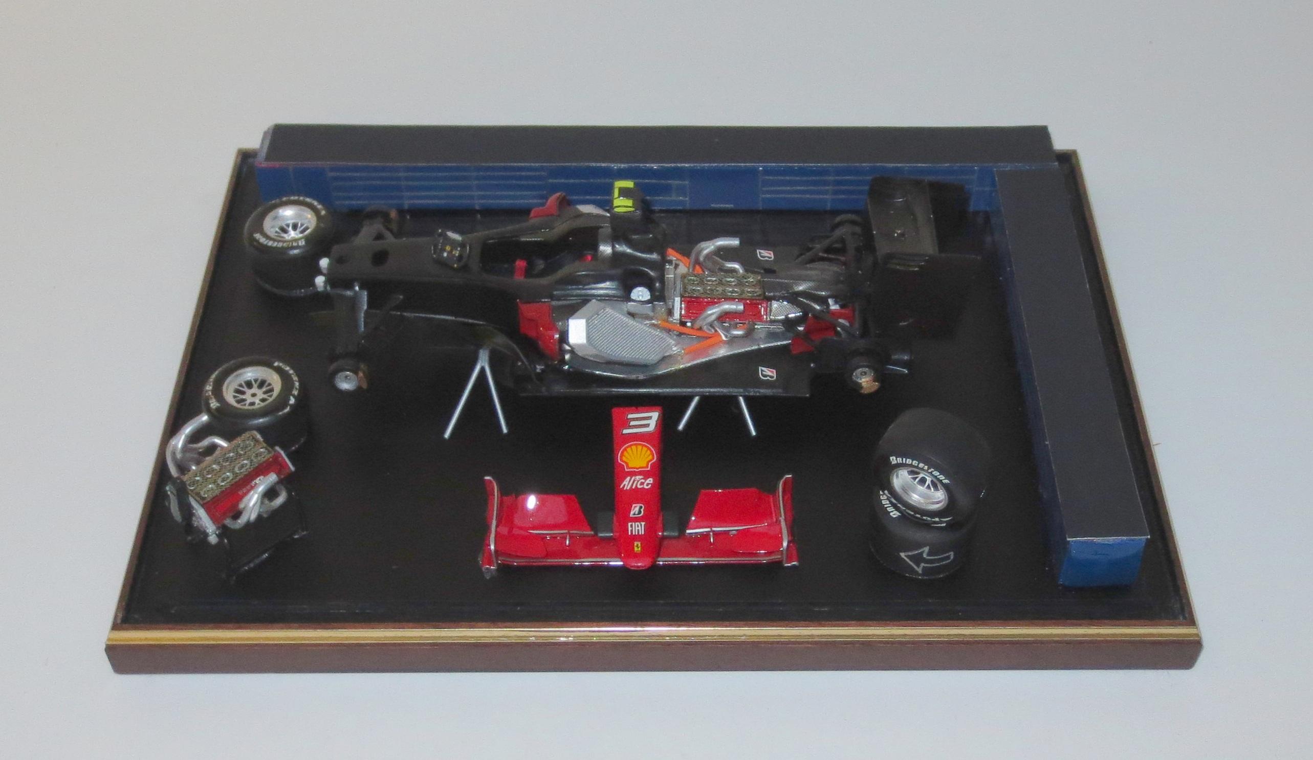 Bonhams Cars : A 1:20 scale Ferrari F60 F1 'Construction' model,