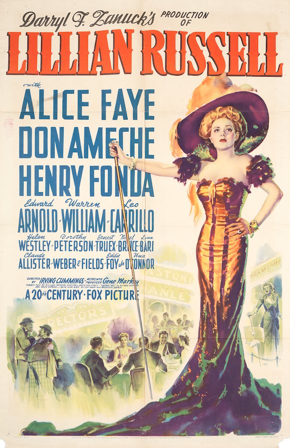 Bonhams : Lillian Russell, 20th Century Fox, 1940,