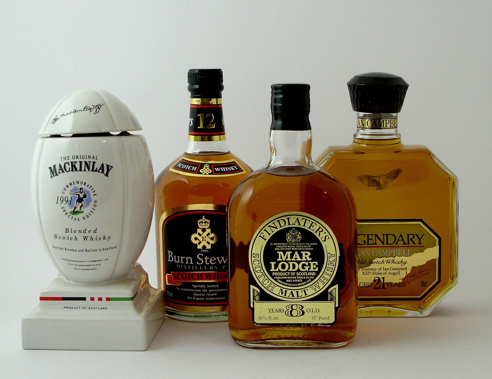 Bonhams : The Original Mackinlay (5) Burn Stewart-12 year old (2 ...