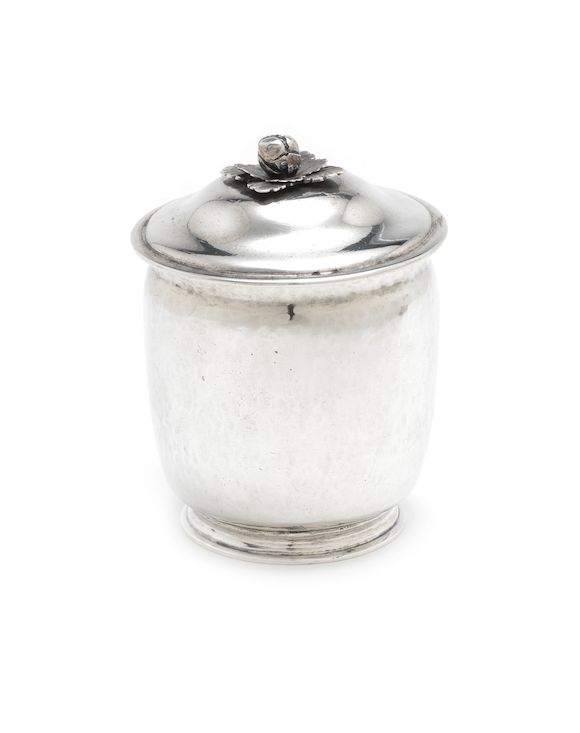 Bonhams : An 18th century Maltese silver pot and cover markers mark ...