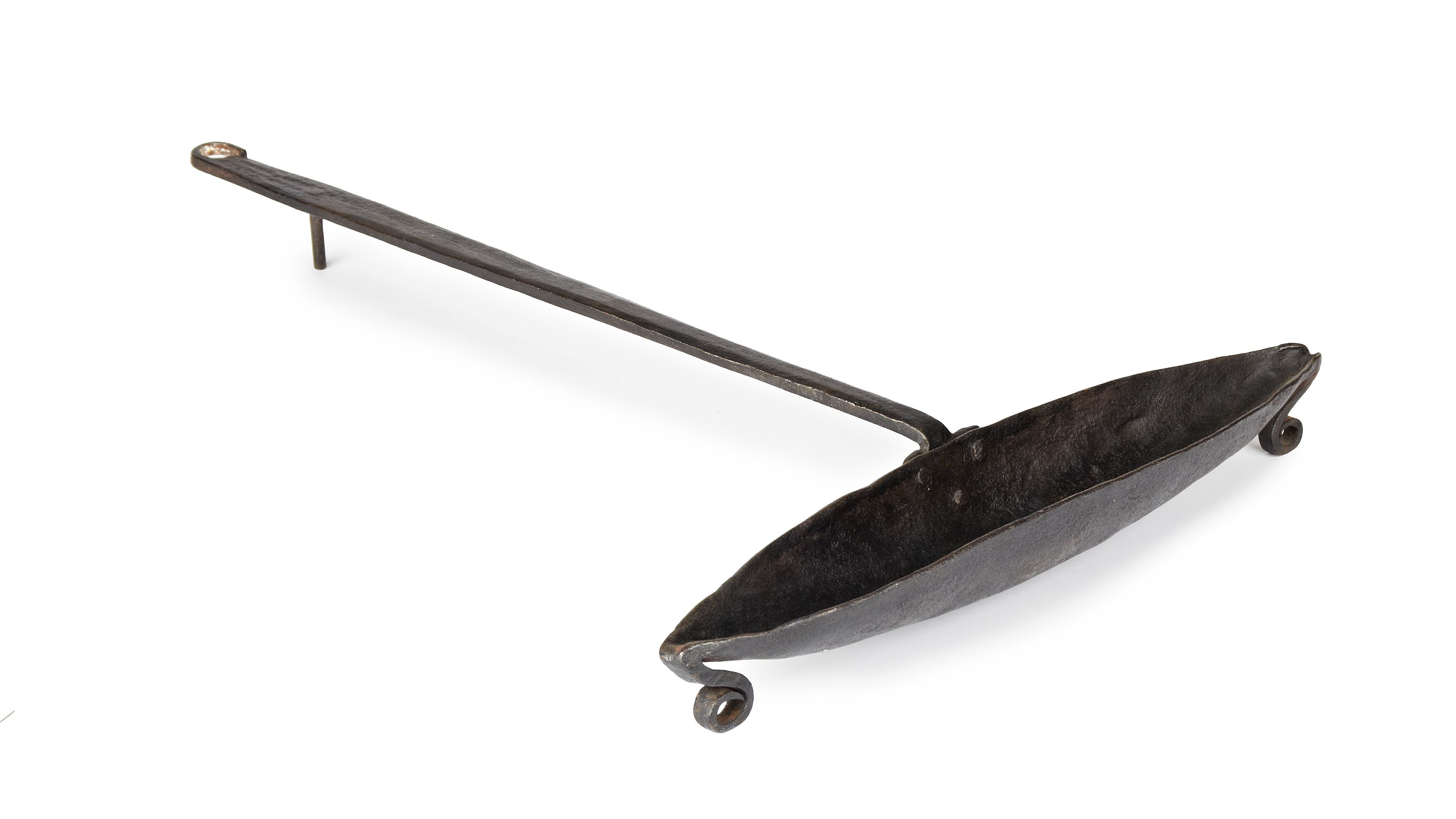 Bonhams : A late 18th century wrought iron down-hearth grisset, Welsh ...