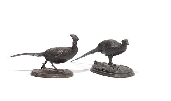 Bonhams : Pierre-Jules Mêne (French, 1810-1879) Two bronze models of ...