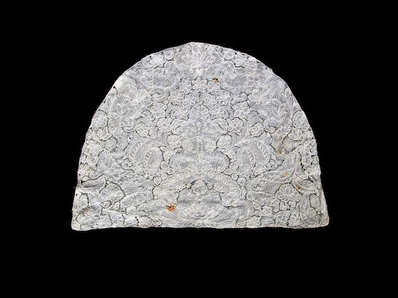 Bonhams : A pair of mid 18th century Mechlin lappets