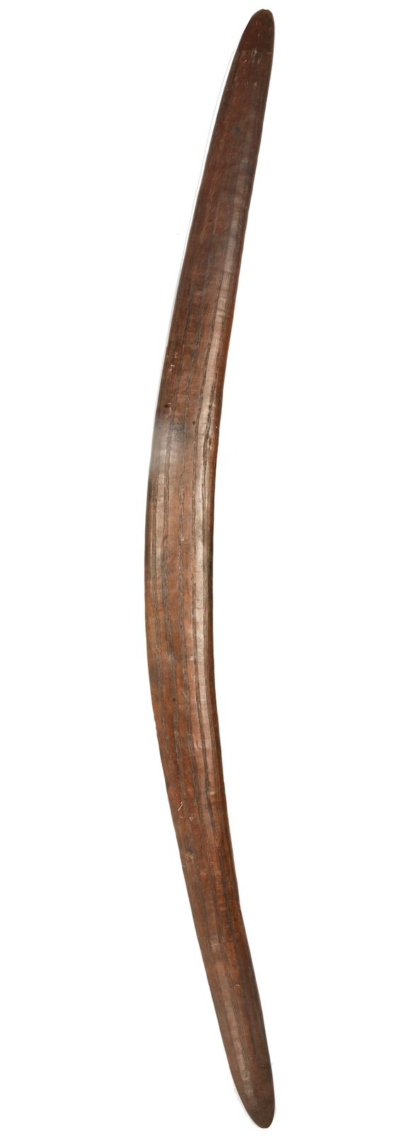 Bonhams : A fine aboriginal fighting boomerang, Upper Darling River ...