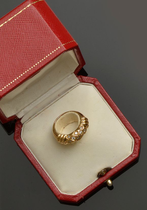 Bonhams : Cartier: A diamond set ring