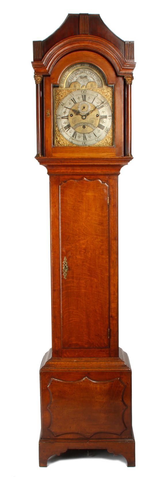 Bonhams A Late 18th Century Oak Longcase Clock