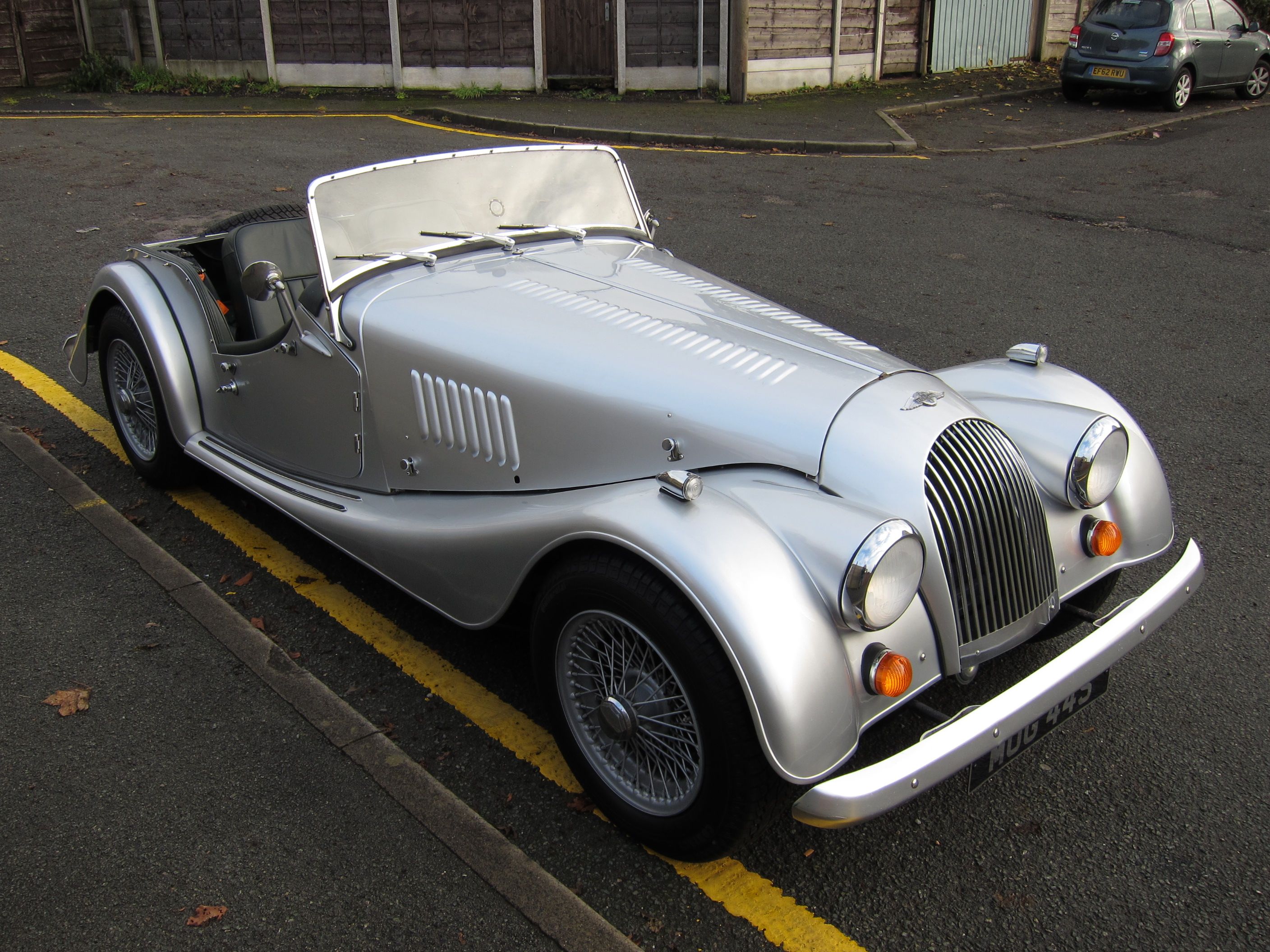 Bonhams Cars : 28,000 miles from new,1985 Morgan 4/4 Roadster Chassis ...