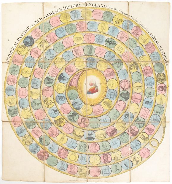 Bonhams : MAP GAME Historical Pastime or a New Game of the History of ...