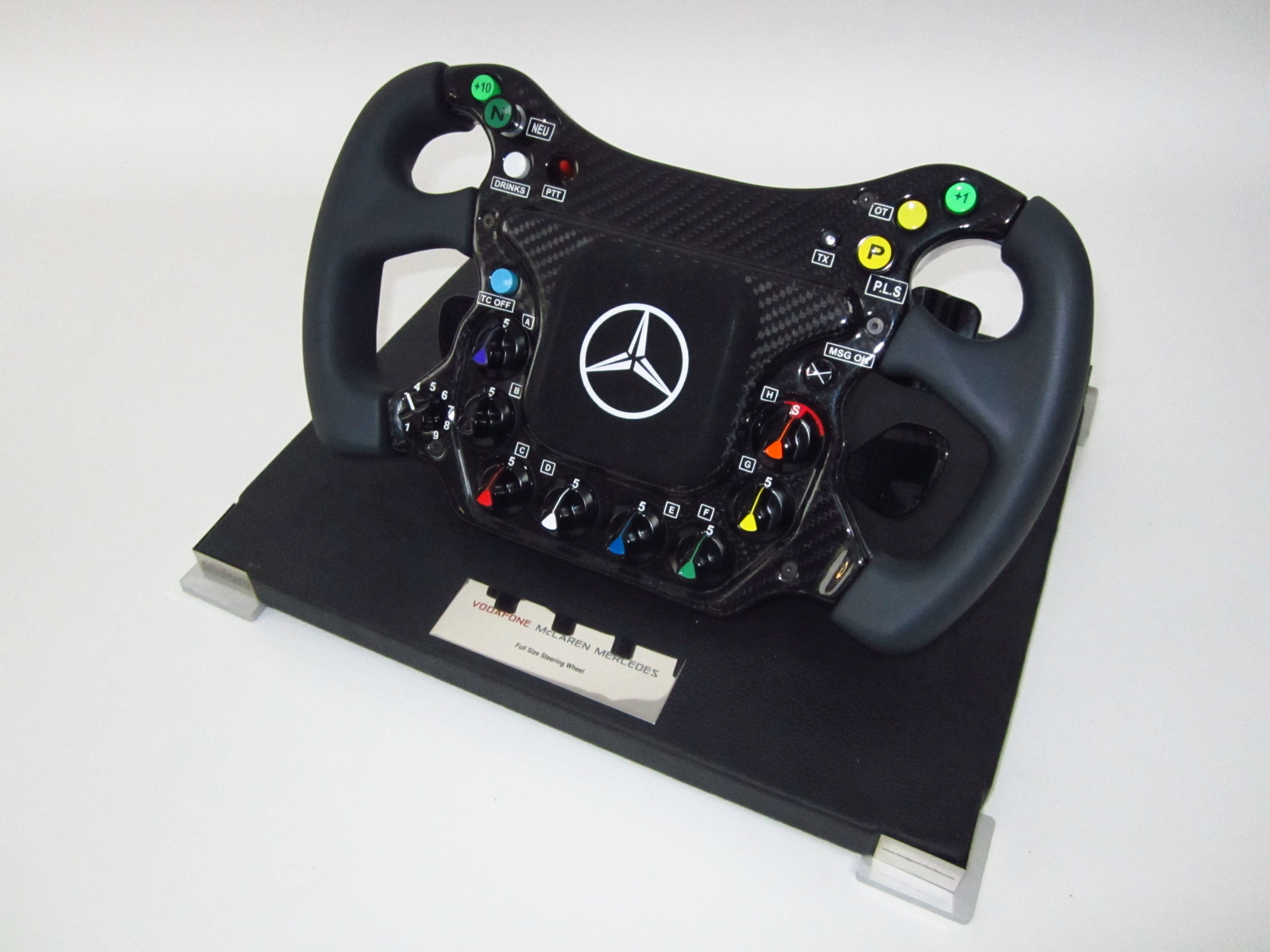 Bonhams Cars : A model of a 2007 McLaren Mercedes F1 steering wheel, by ...