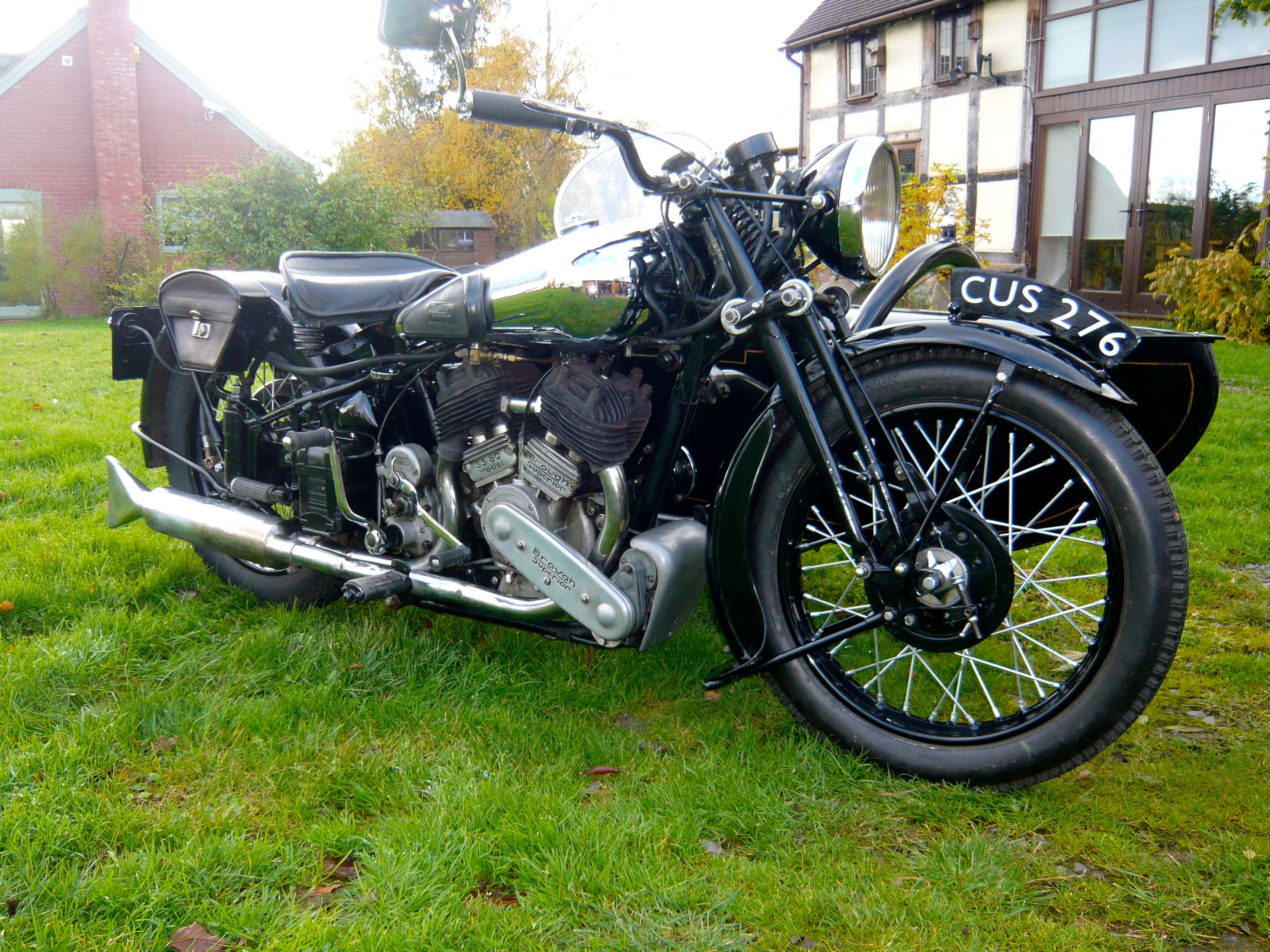 Bonhams Cars : 1939 Brough Superior 990cc SS80 with 'Petrol Tube ...