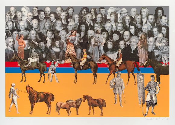 Bonhams : Sir Peter Blake (British, born 1932) Circus Screenprint in ...