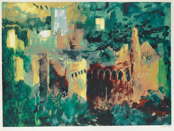 Bonhams : John Piper C.H. (British, 1903-1992) St David's, Dyfed ...