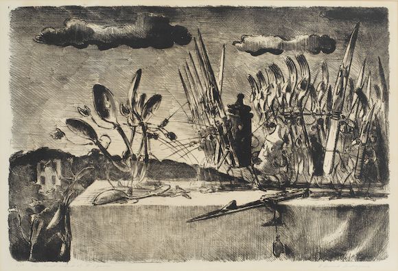Bonhams : Edward Ardizzone (British, 1900-1979) Last stand of the ...