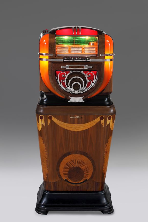 Bonhams : A Wurlitzer type 71 counter top jukebox, American, 1940,