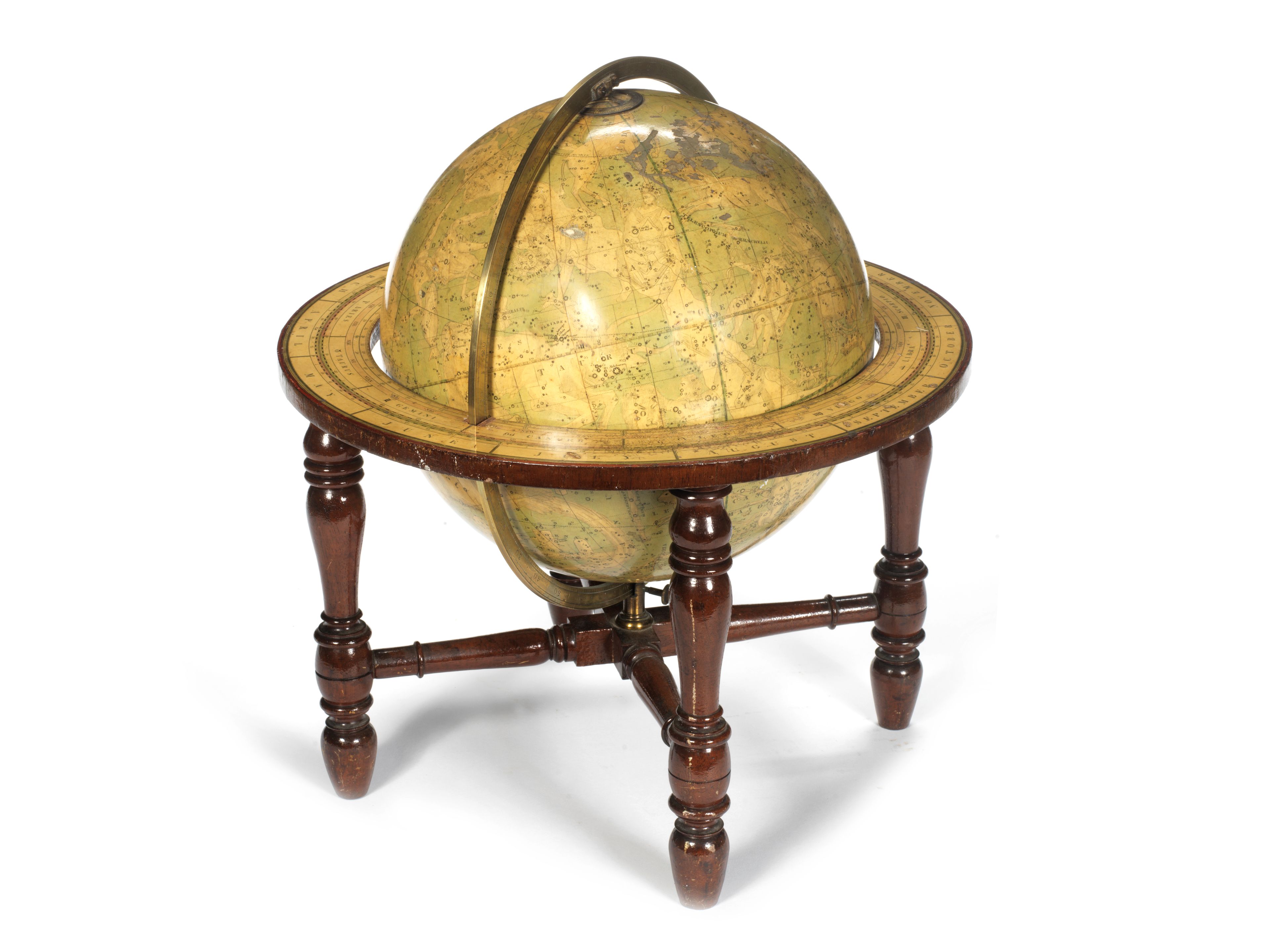 Bonhams : A Smith's 12-inch celestial table globe, English, mid 19th ...