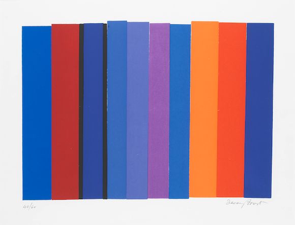 Bonhams : Sir Terry Frost R.A. (British, 1915-2003) Small Blue ...