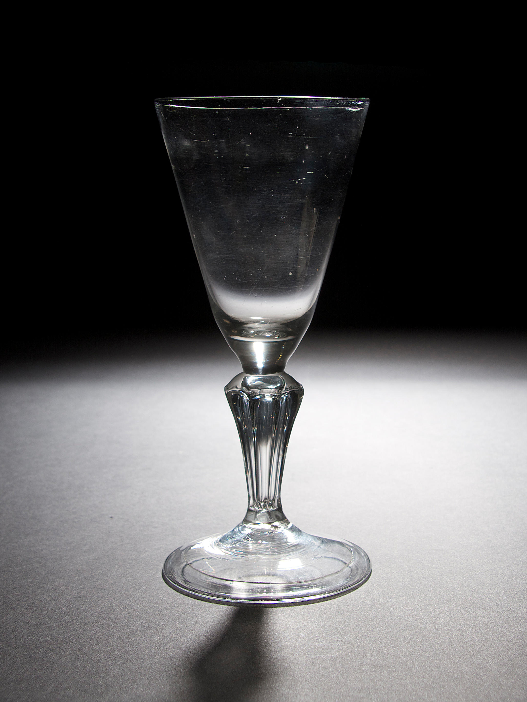 Bonhams A Moulded Stem Goblet Circa 1750