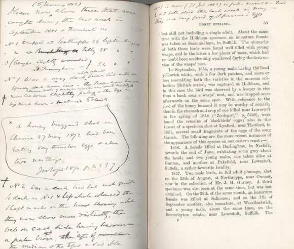 Bonhams : STEVENSON (HENRY) The Birds of Norfolk, 2 vol., AUTHOR'S ...