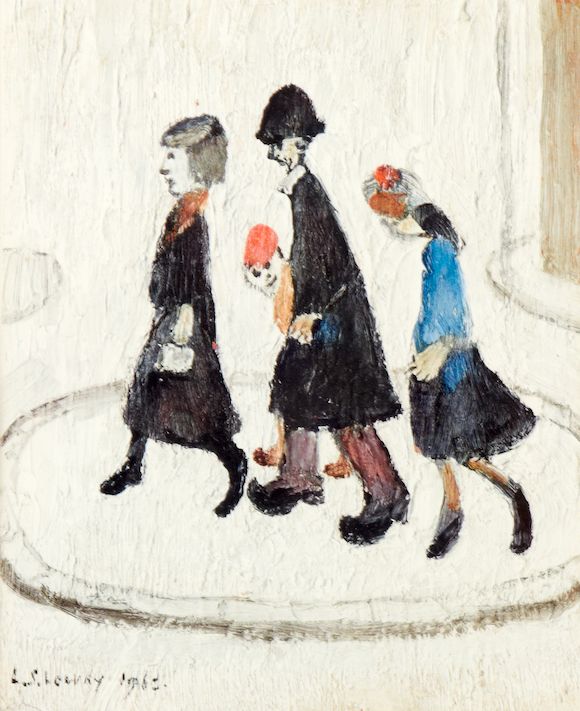 Bonhams : Laurence Stephen Lowry R.A. (British, 1887-1976) 'The family ...