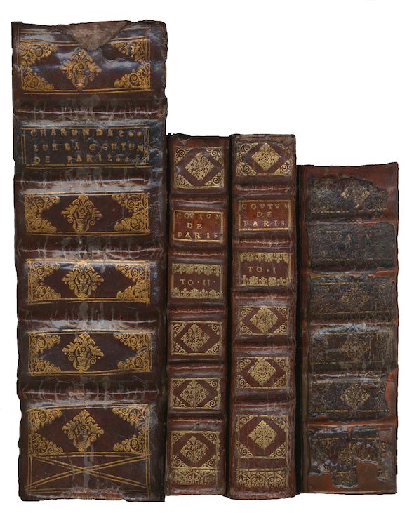 Bonhams : PARIS CHARONDAS LE CARON (LOYS) Coustume de la Ville ...