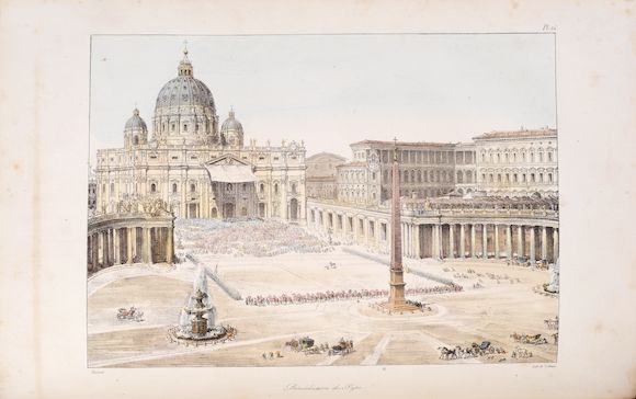 Bonhams : THOMAS (JEAN BAPTISTE) Un an à Rome et dans ses environs ...