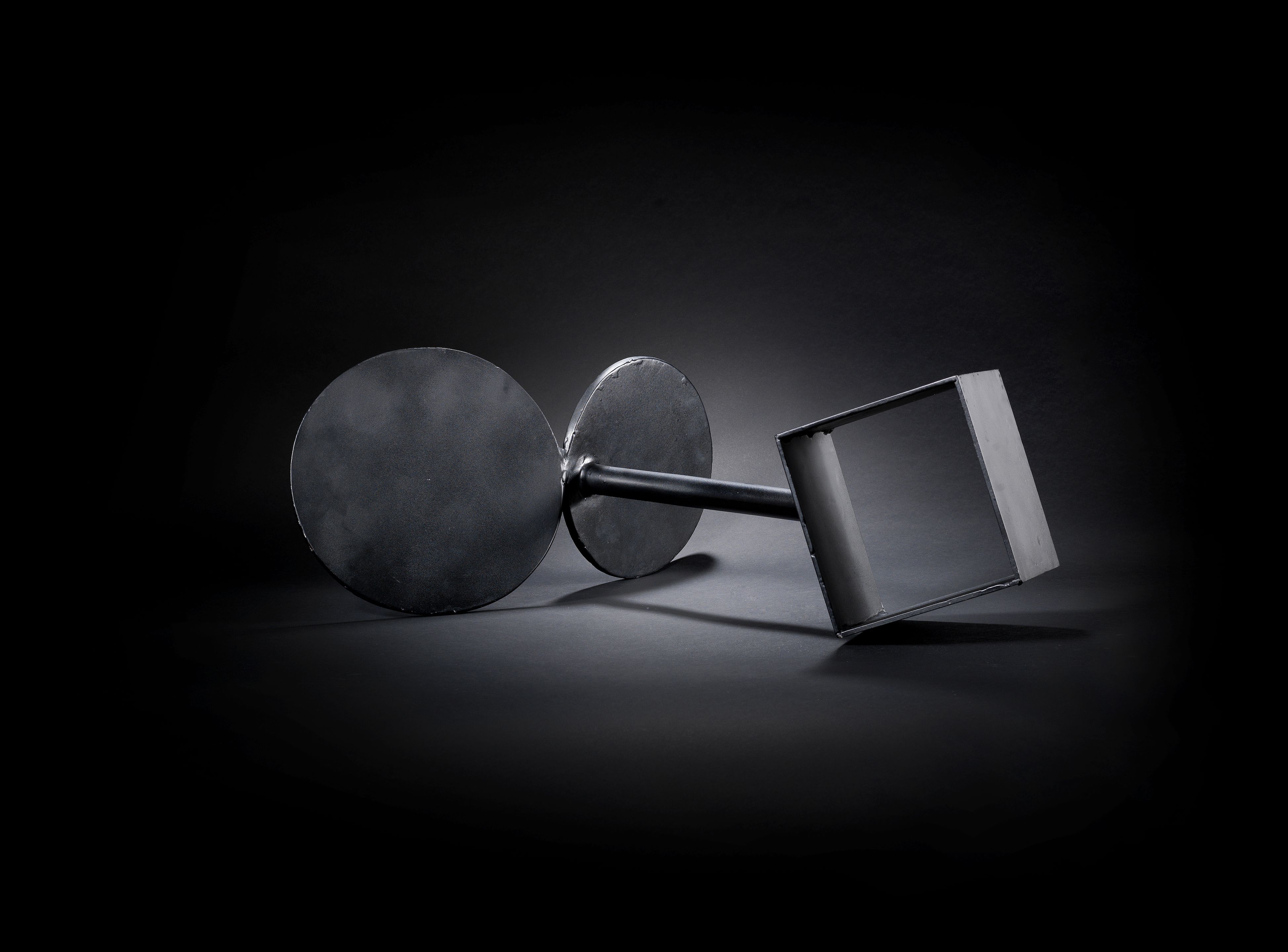 Bonhams : Brian Wall (British, born 1931) Two Circles I 73 cm. (28 3/4 ...