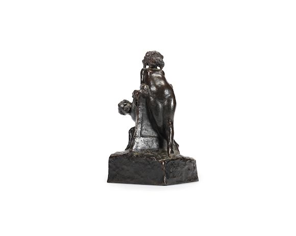 Bonhams : Charles Sykes (British, 1875-1950) A bronze figural group of ...