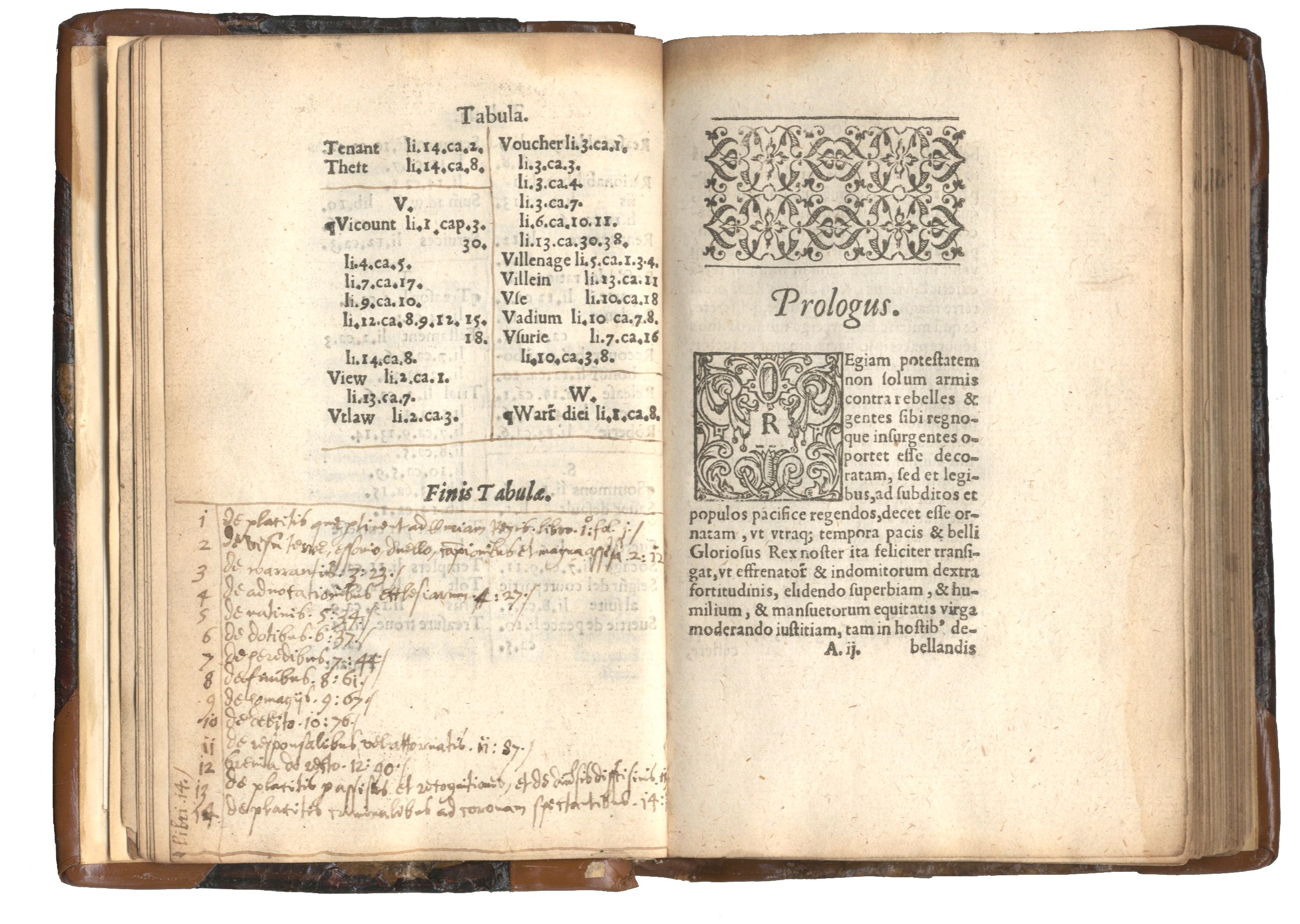 Bonhams : GLANVILLE (RANULF DE) Tractatus de legibus & consuetudinibus ...