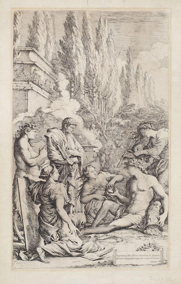 Bonhams : Salvator Rosa (Italian, 1615-1673) The Genius of Salvator ...